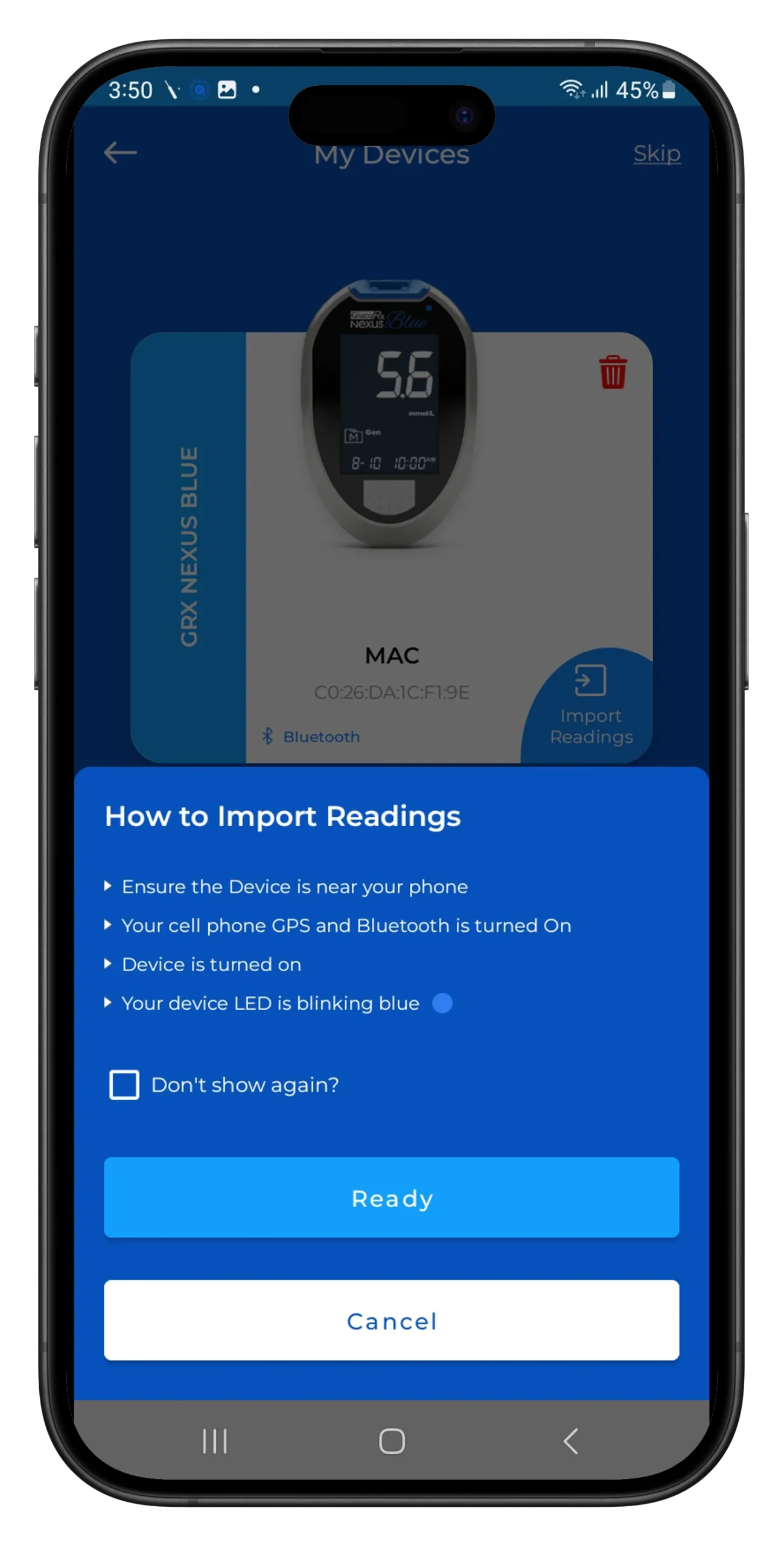 GlucoRx Nexus Instructions | GlucoRx